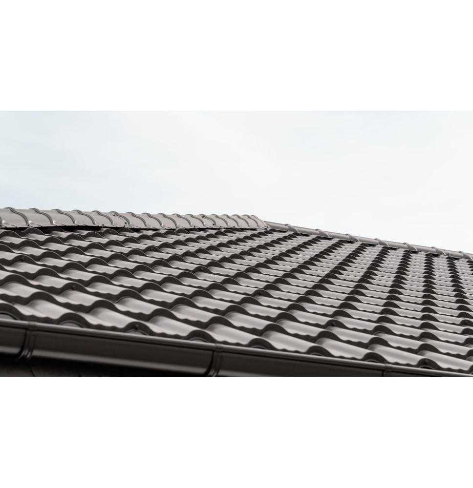 Modular metal roofing tiles Enigma Poliester standard RAL - połysk